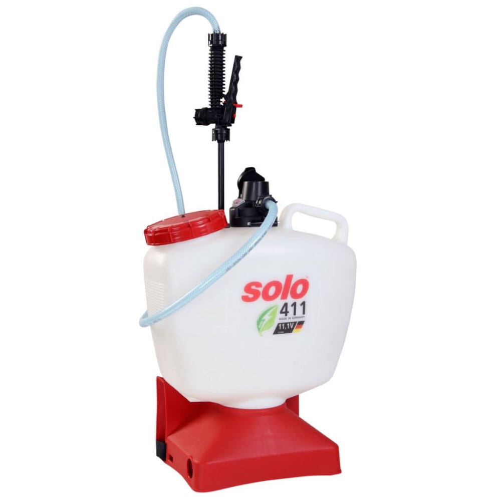 SOLO 411Li 10 Litre battery power backpack sprayer - The Mower Supastore